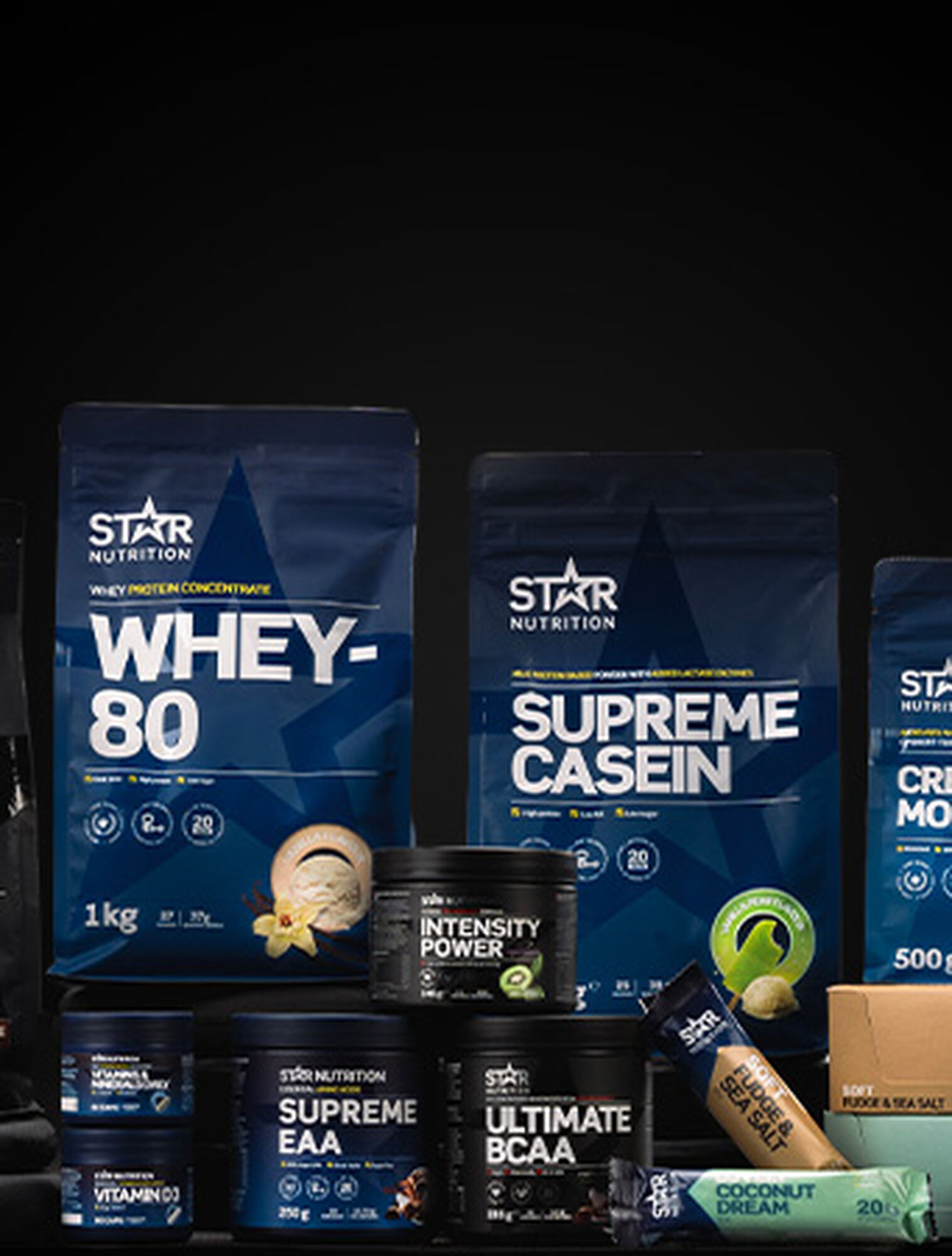 Kjøp kosttilskudd og treningsklær hos Gymgrossisten